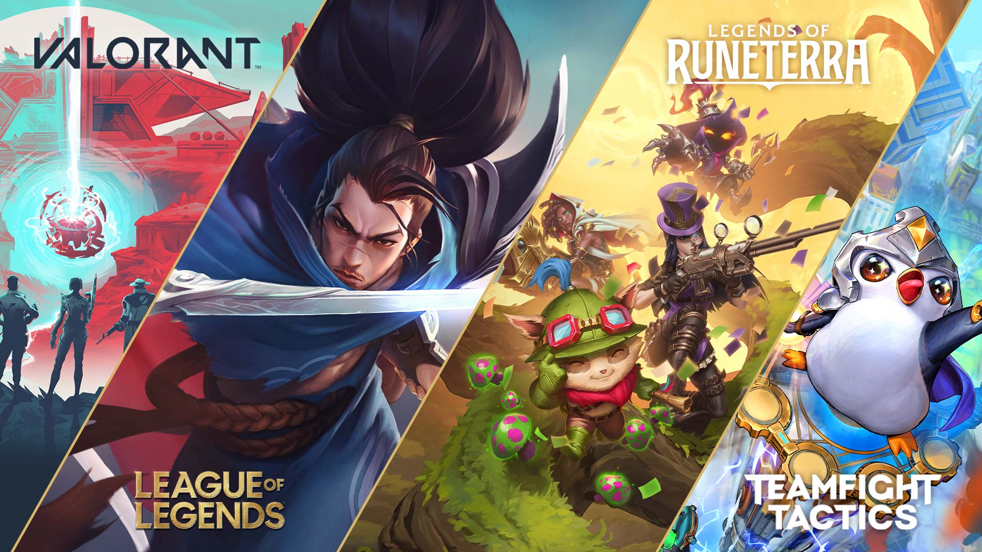 Riot Games lleva League of Legends, Valorant, Teamfight Tactics y ...